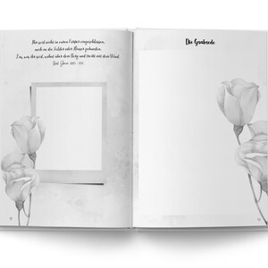 Trauer-set Zum Abschied | Erinnerungsalbum Und Trauerbewältigungsbuch ...