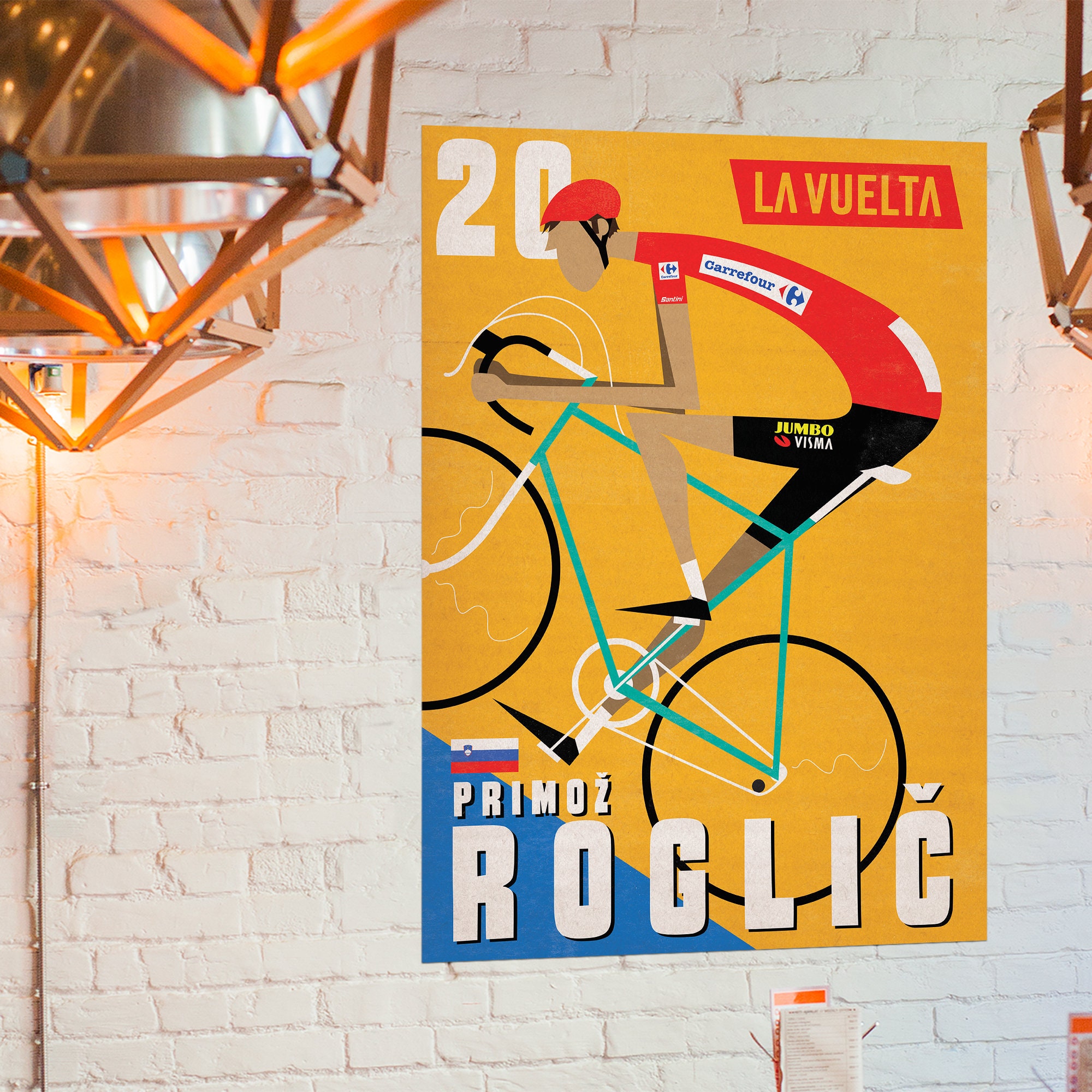 Bundle Tour De France Pogacar Roglic 2020 Poster Cycling - Etsy