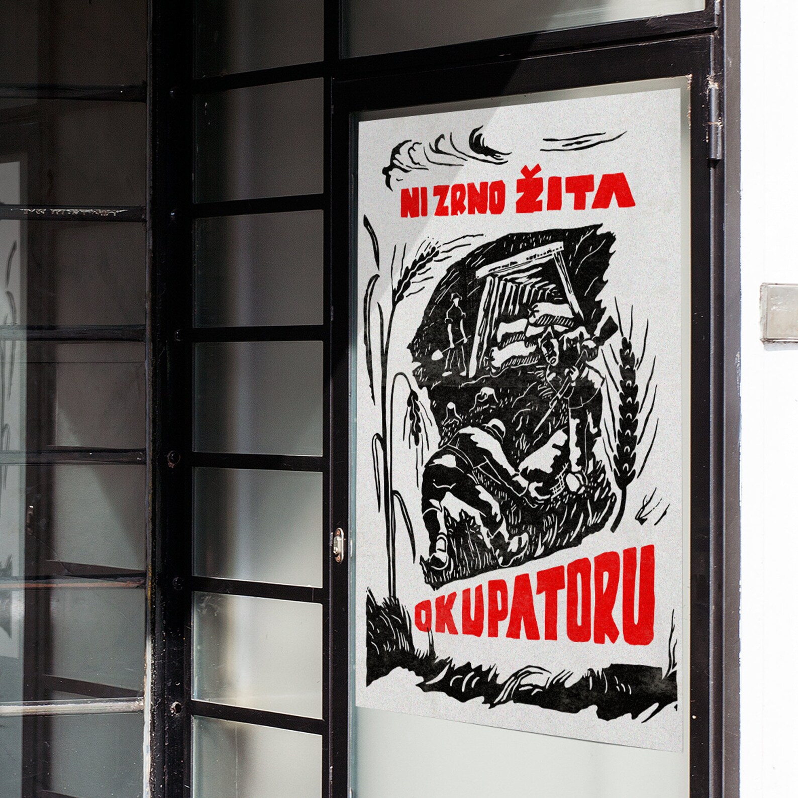 Occupation - VINTAGE Yugoslavia PROPAGANDA POSTER, World War 2 ...