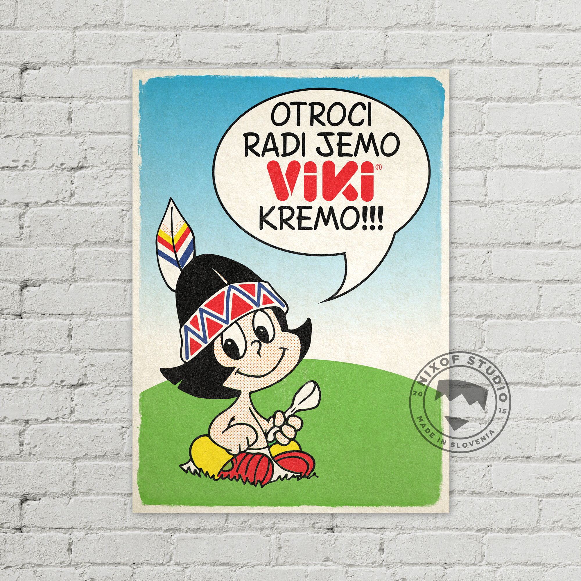 Viki VINTAGE Slovenia YUGOSLAVIA POSTER Print Wall Decor Gift - Etsy