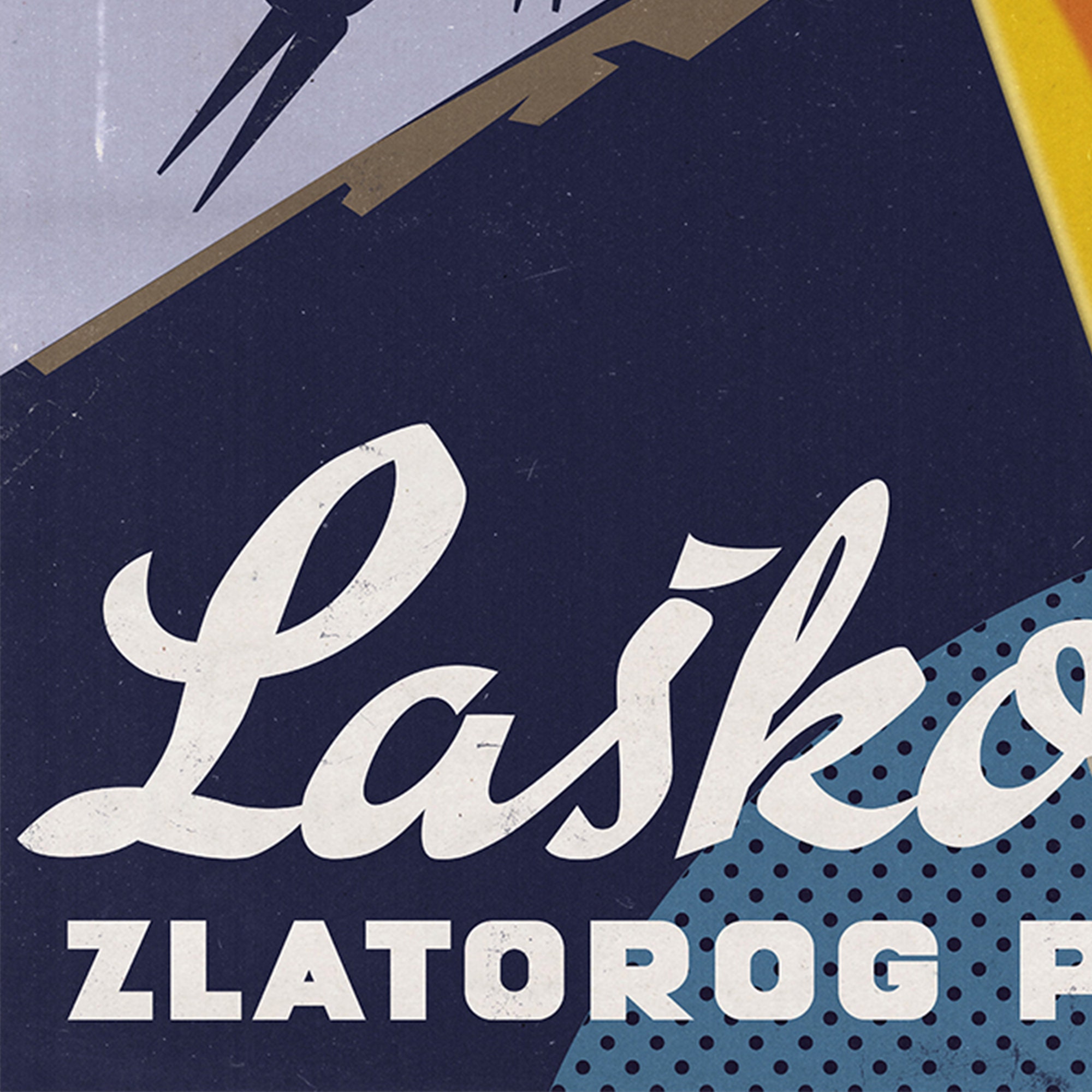 Laško Pivo Reklama 1960s Vintage Yugoslavia Poster - Etsy