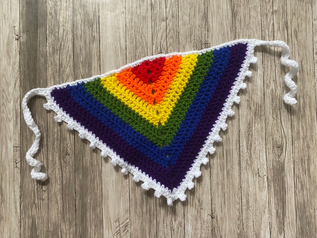 Rainbow Pride Bandana - Etsy