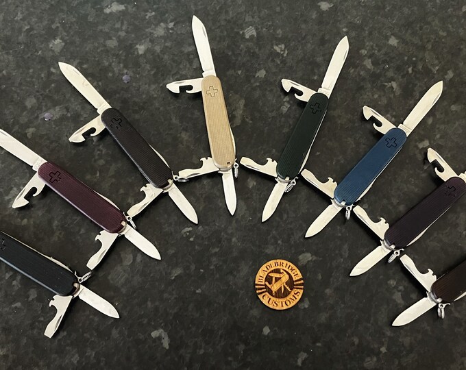 Micarta Scales Spartan SAK Swiss Army - Etsy