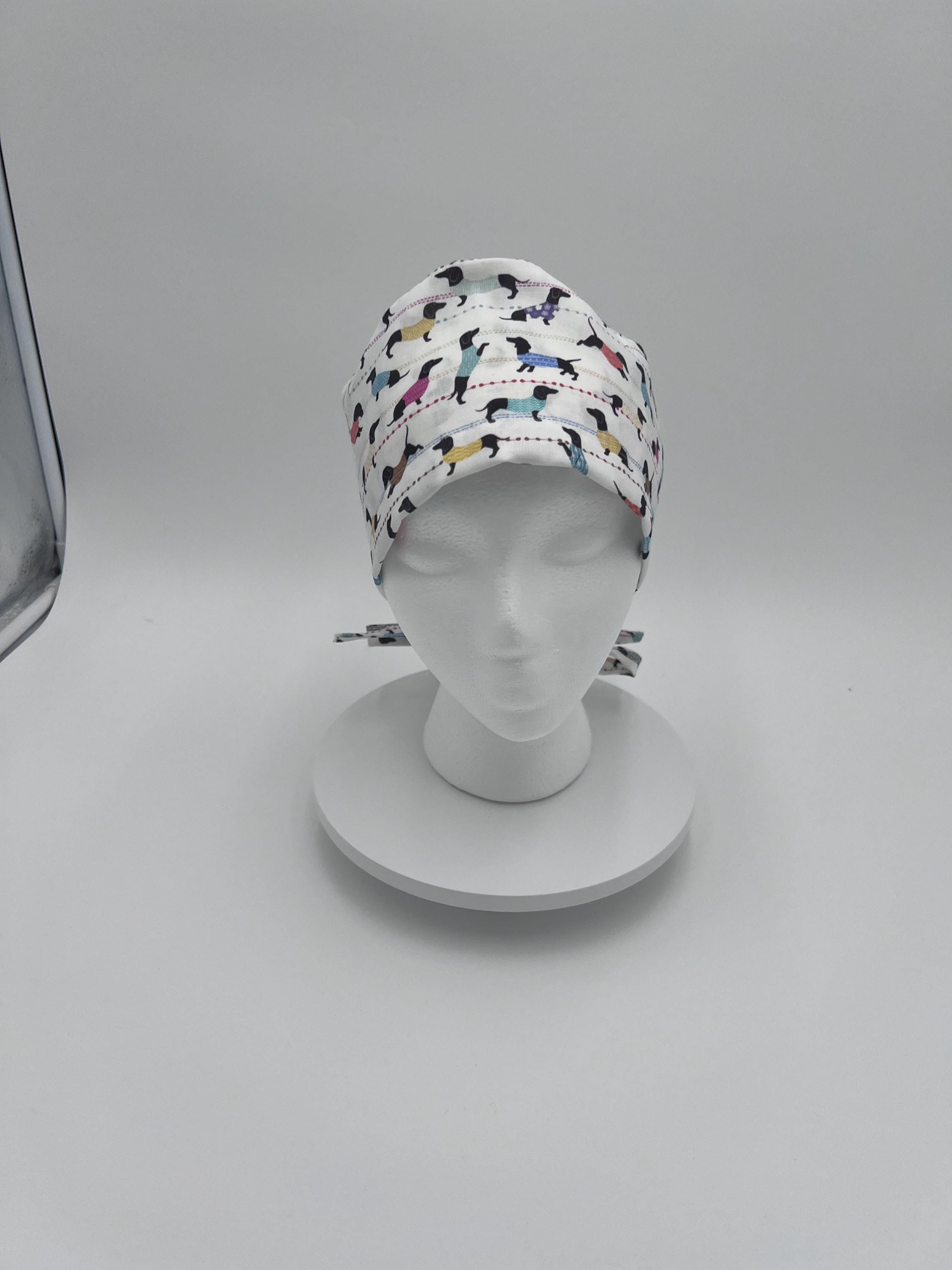 Surgical / Scrub Cap, Veterinary- Surgeon - Dental - Nurse - DOG ...
