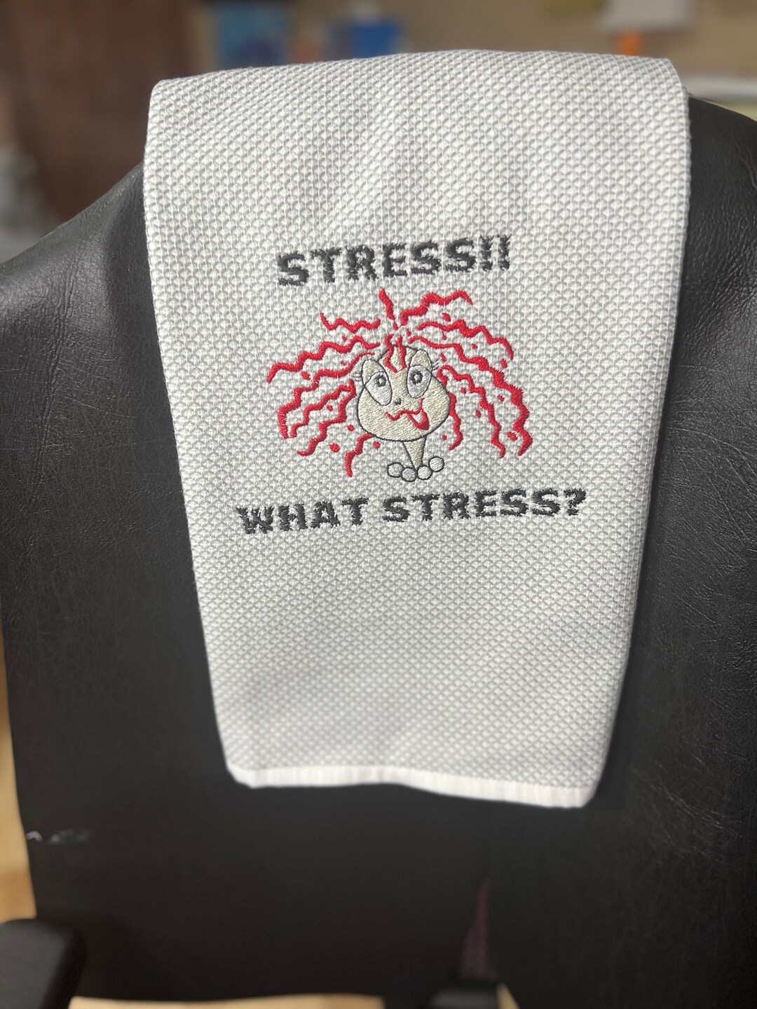 Personalize Stress What Stress Kitchen Towel - Etsy