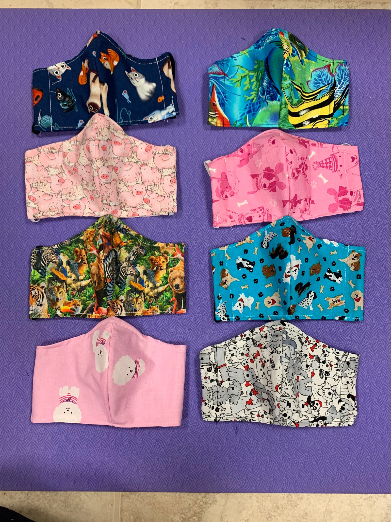 Handmade FACE MASK USA 4 Sizes - Etsy