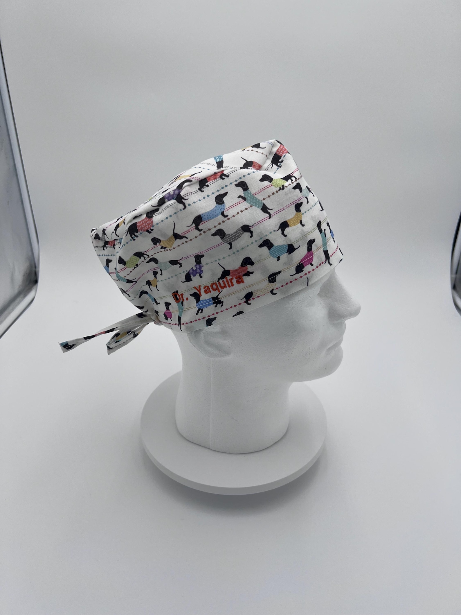 Surgical / Scrub Cap, Veterinary- Surgeon - Dental - Nurse - DOG ...