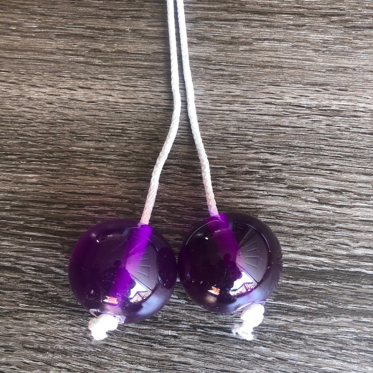 Knockers Clackers Click Clacks Klacker Solid Purple Balls | Etsy