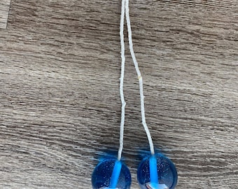 Purple Clackers Click Clacks Knockers Ball Toy Noise Maker - Etsy