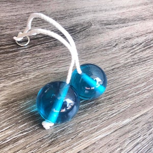 Knockers, Clackers, Click Clacks, Klacker, Sky Blue, Balls on String ...