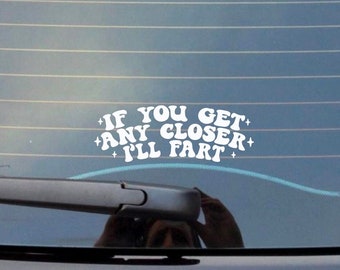 Unhinged and Feral Funny Car Decal Car Window Decal Sticker, Car Decals ...