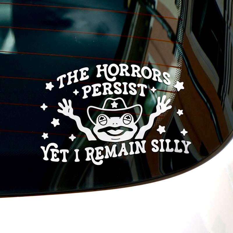 Small Frog Decals - Etsy