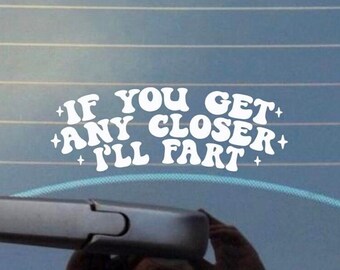 Tailgating Vinyl Decal Funny Car Decal Car Window Decal Sticker Laptop ...