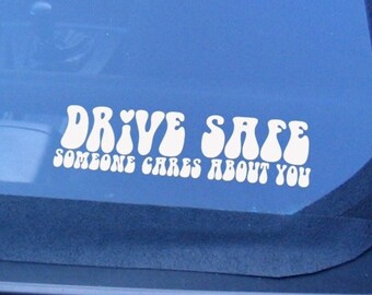 Happy Funny Vinyl Decal Car Window Decal Sticker, Car Decals, Trendy ...