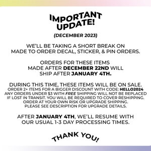 Don't Park Too Close Decal Funny Car Decal, Car Window Decal Sticker ...