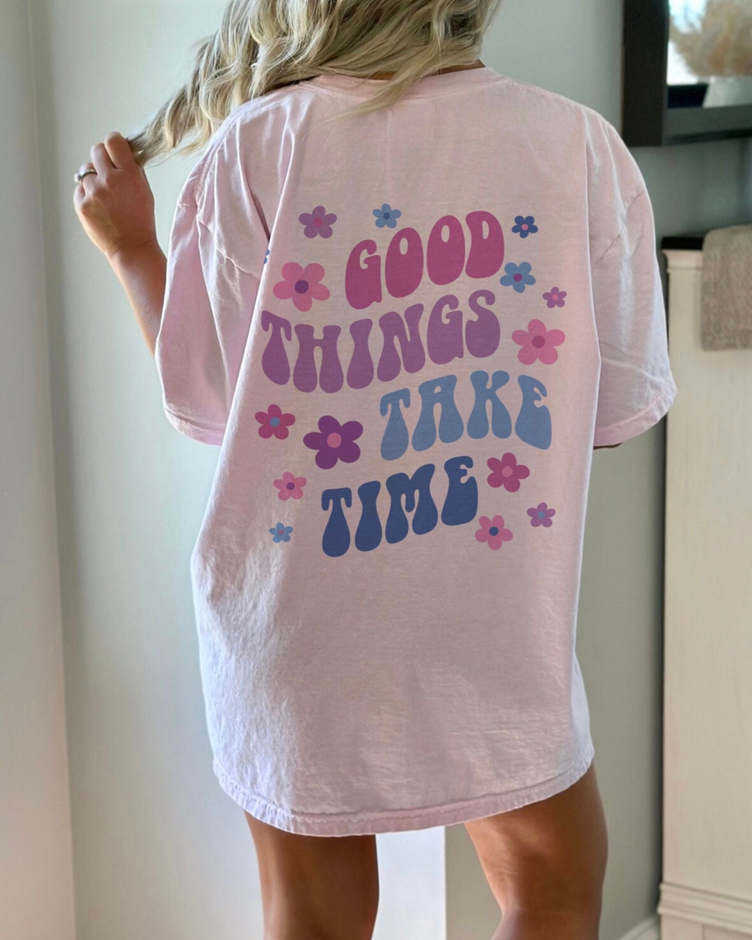 Subtle Bi Pride Queer Shirt Good Things Take Time T Shirt Bi Pride ...