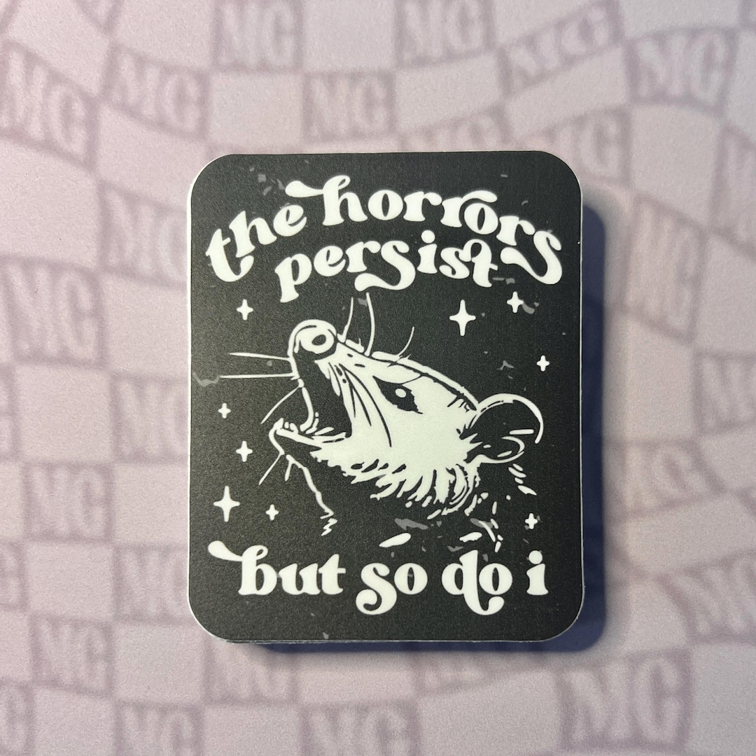 Funny Possum Window Car Decal Sticker - Car Stickers, Trendy Car Decals ...