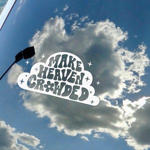 Retro Religious Car Vinyl Decal - Religious Car Window Decal Sticker ...