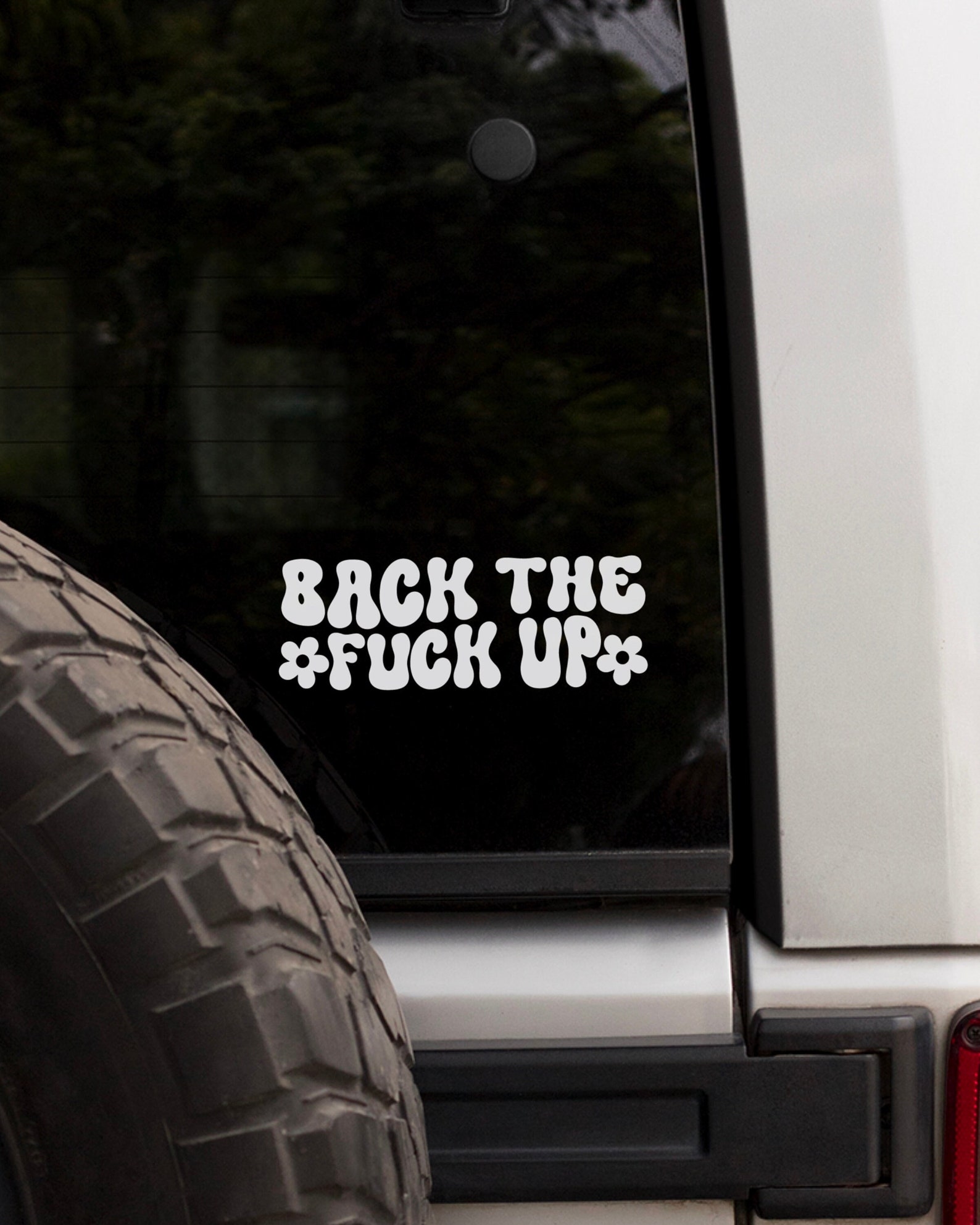 Tailgating Vinyl Decal Funny Car Decal, Car Window Decal Sticker, Car ...