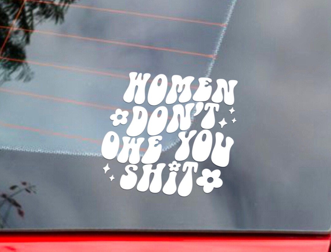 Feminist Sticker Vinyl Decal Feminist Sticker | Car Stickers | Car ...