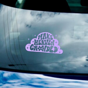 Retro Religious Car Vinyl Decal - Religious Car Window Decal Sticker ...