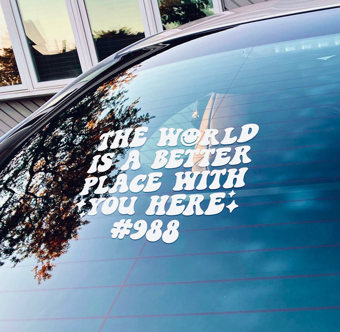 Positive Vinyl Decal Car Window Decal Sticker Laptop Decal - Etsy