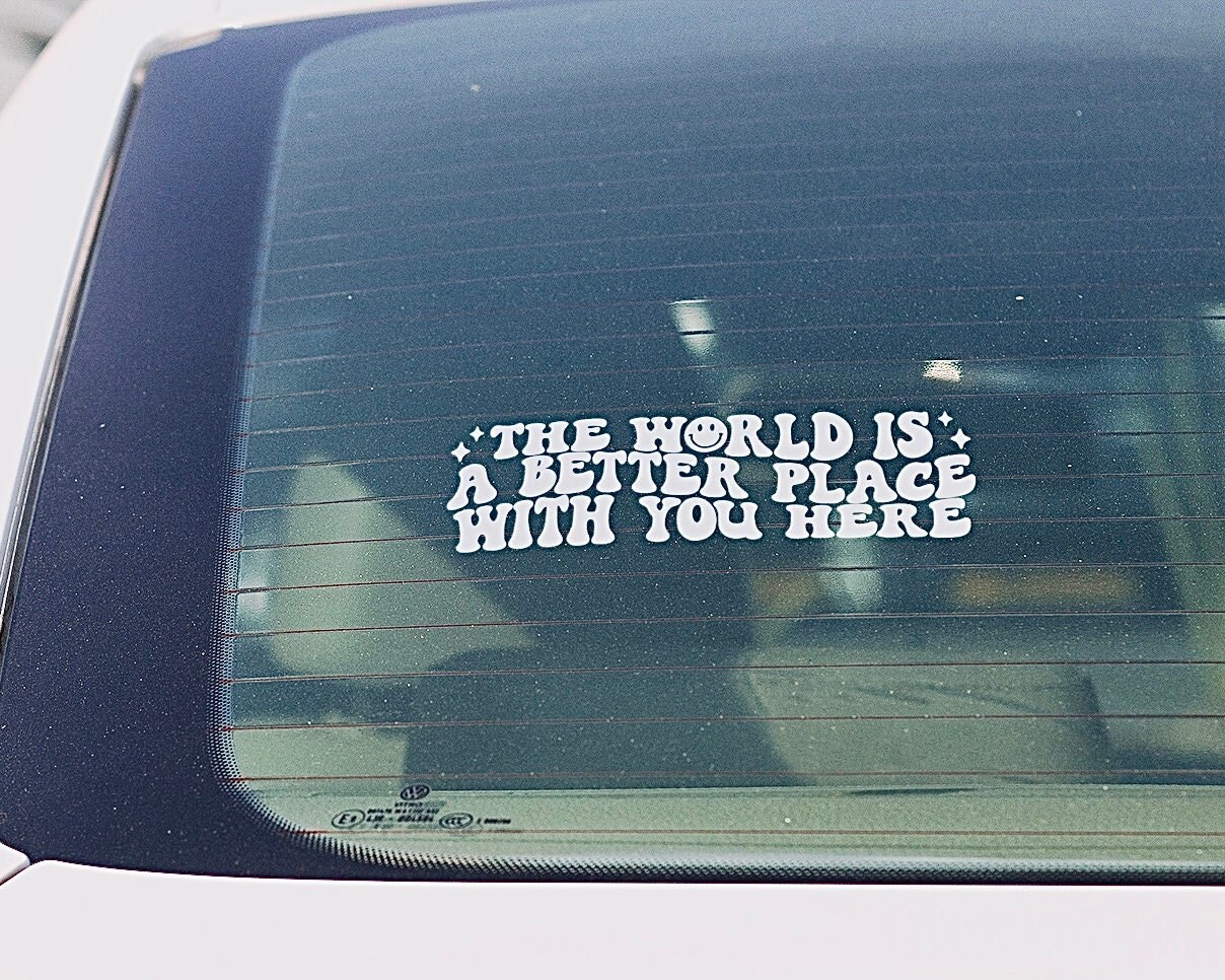 Positive Vinyl Decal Car Window Decal Sticker Laptop Decal - Etsy