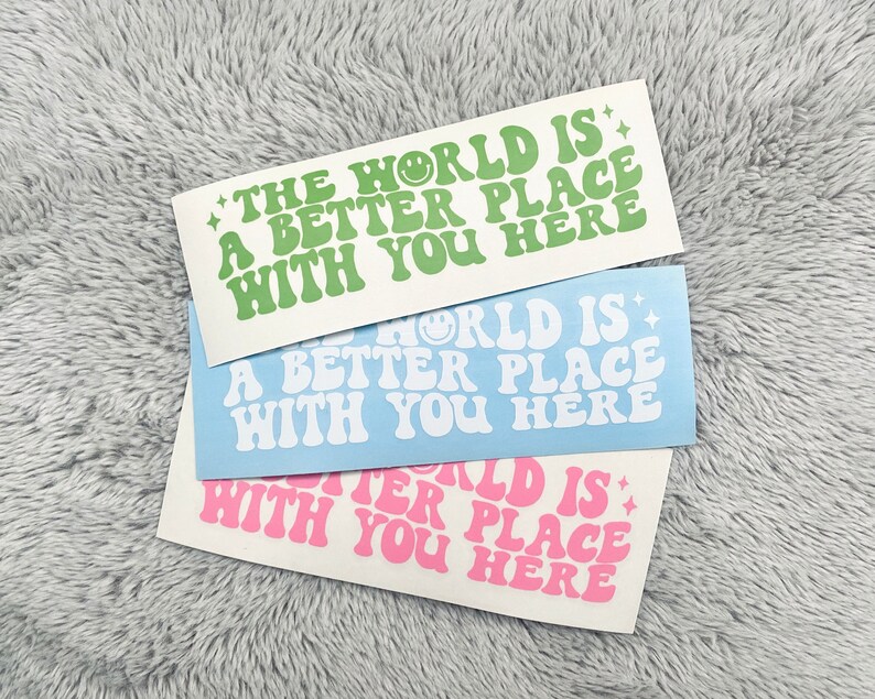 Positive Vinyl Decal Car Window Decal Sticker Laptop Decal - Etsy