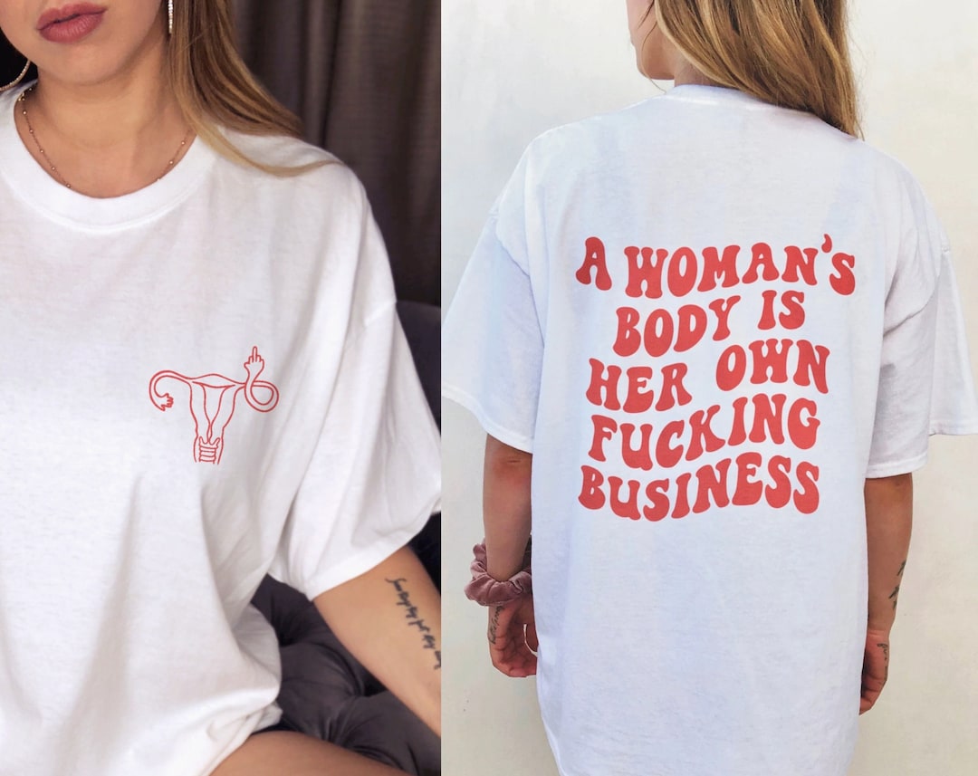 Pro Choice Feminist Shirt Uterus Shirt Pro Choice Feminist Clothes ...