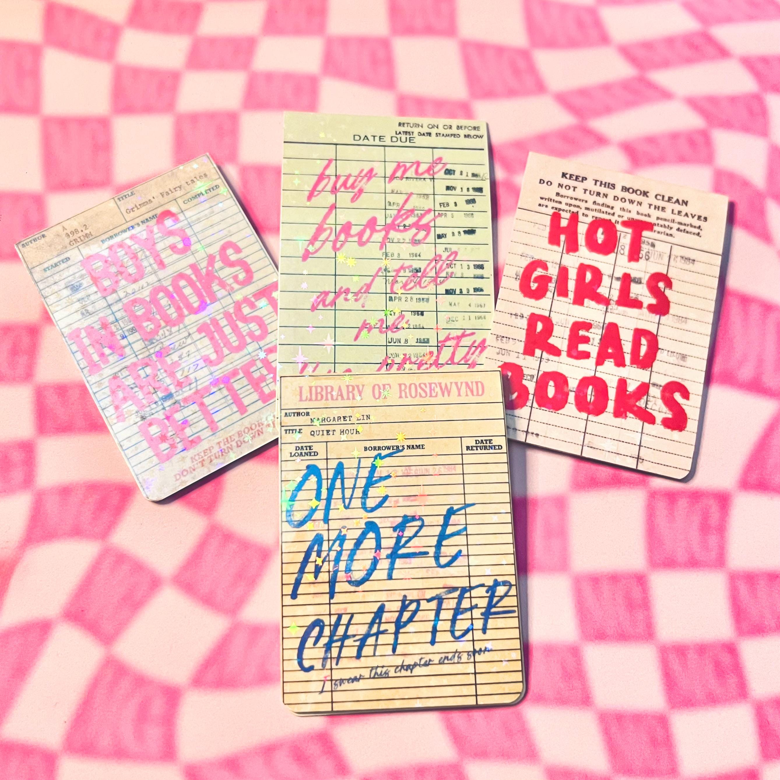 Holographic Magnetic Bookmark - Book Lover Gift | Bookworm Reader ...