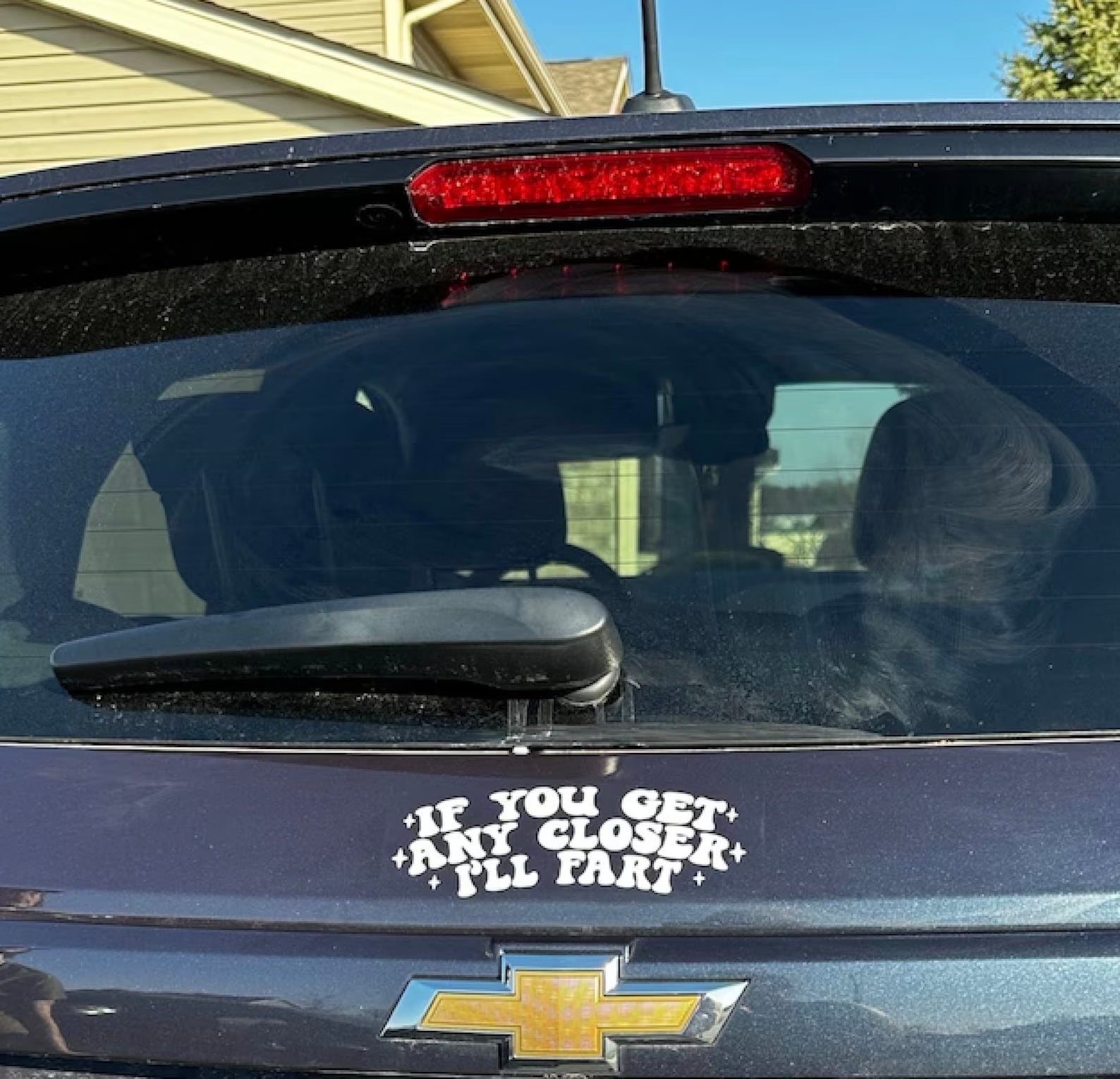 Tailgating Vinyl Decal Funny Car Decal, Car Window Decal Sticker, Car ...