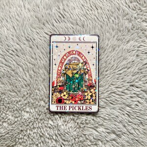 Holographic Tarot Card the Pickles Sticker Stars Holographic Sticker ...