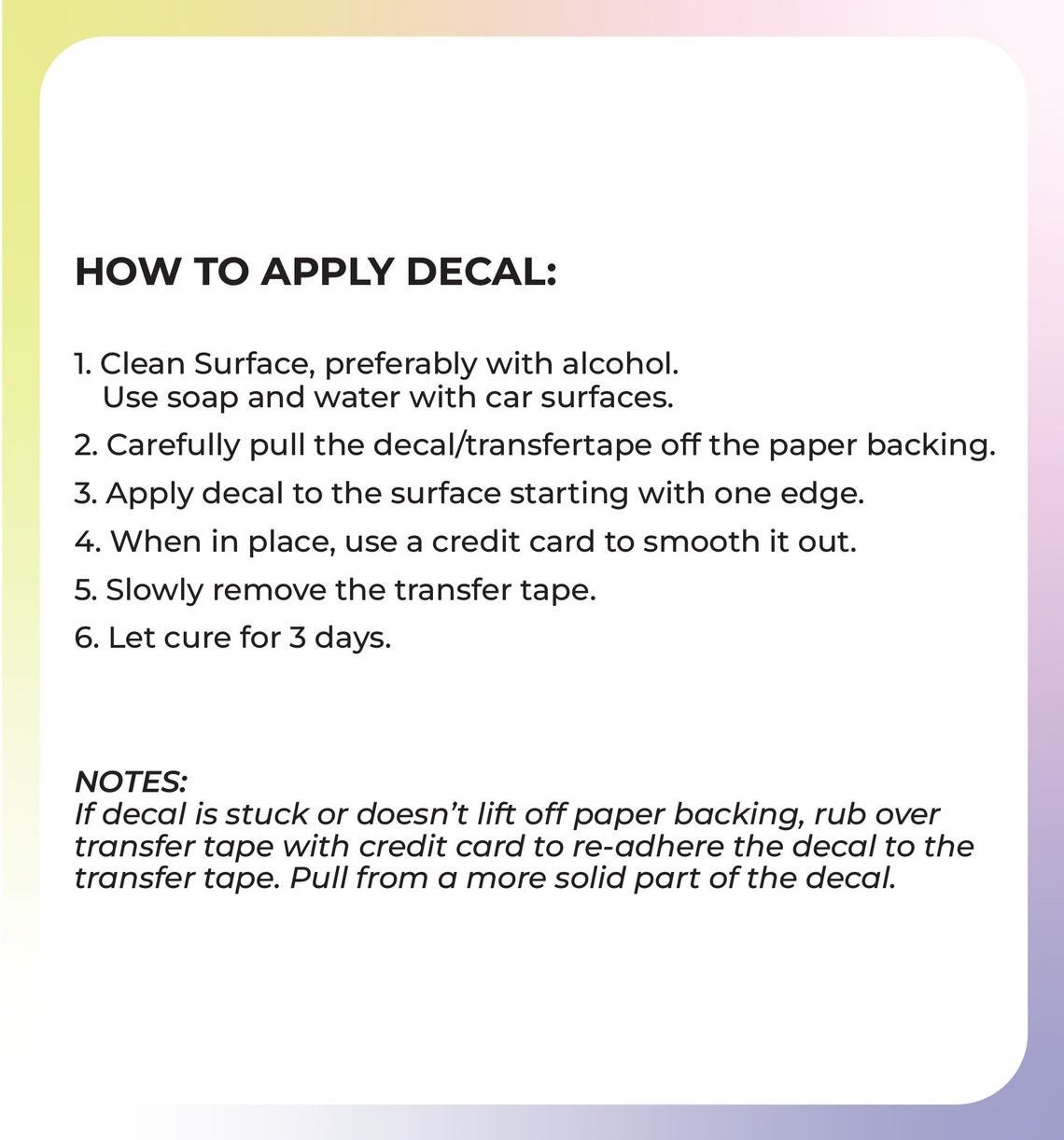 Don't Park Too Close Decal Funny Car Decal Car Window - Etsy