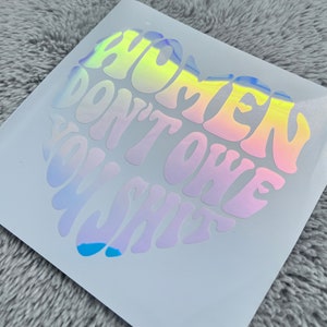 Feminist Vinyl Decal Feminist Sticker Car Stickers Car - Etsy