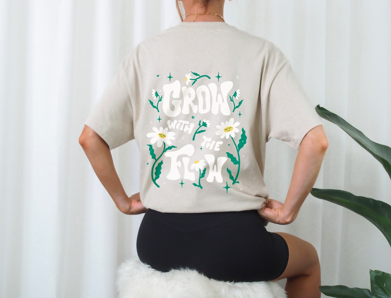 Grow With the Flow Shirt Mental Health Shirt Happy Face - Etsy