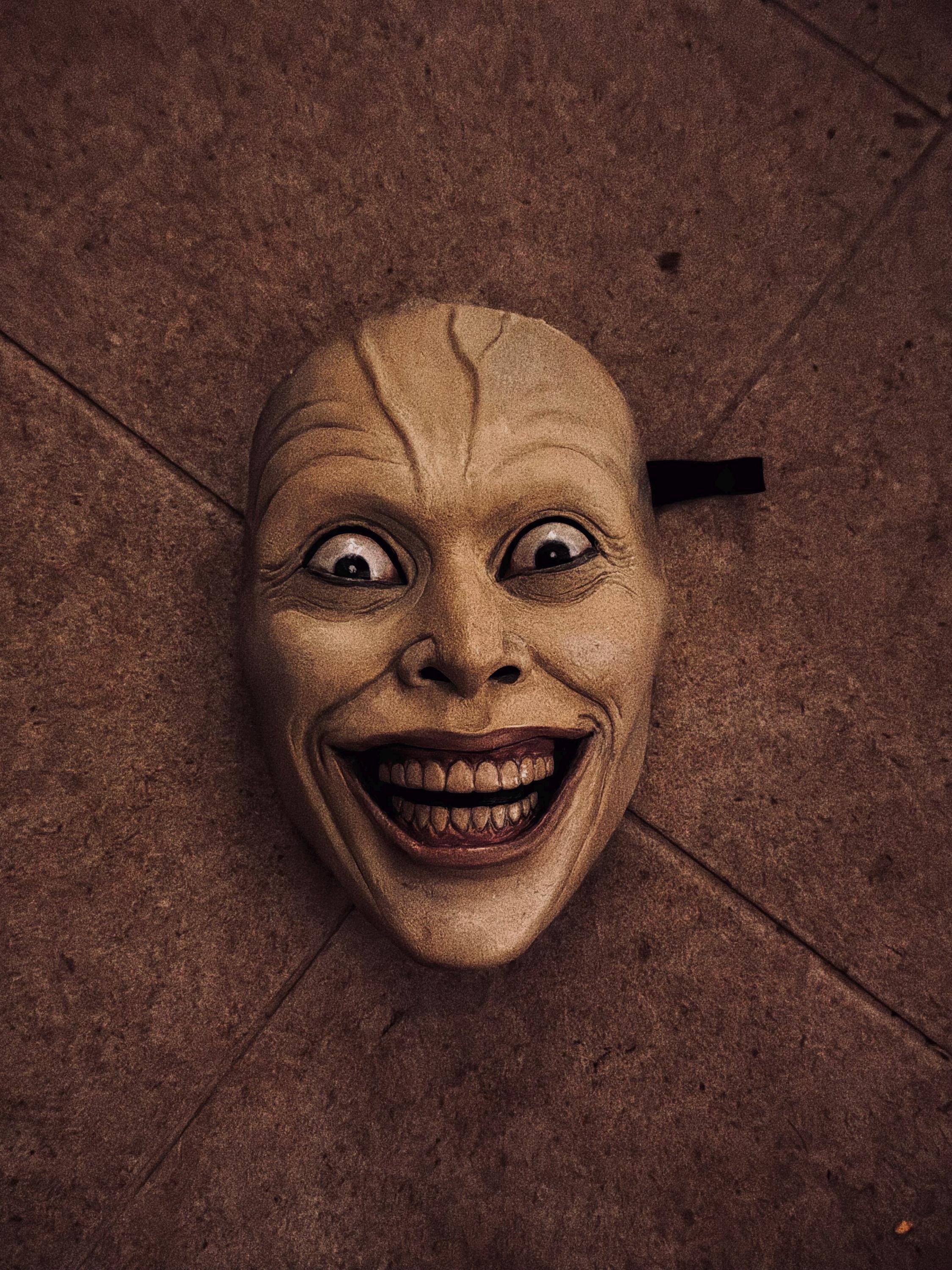 SMILING MAN Mask - Etsy