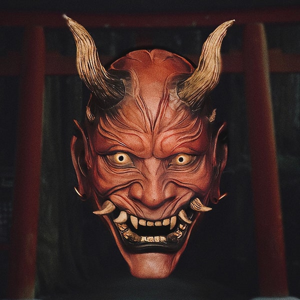Hannya Mask - Etsy