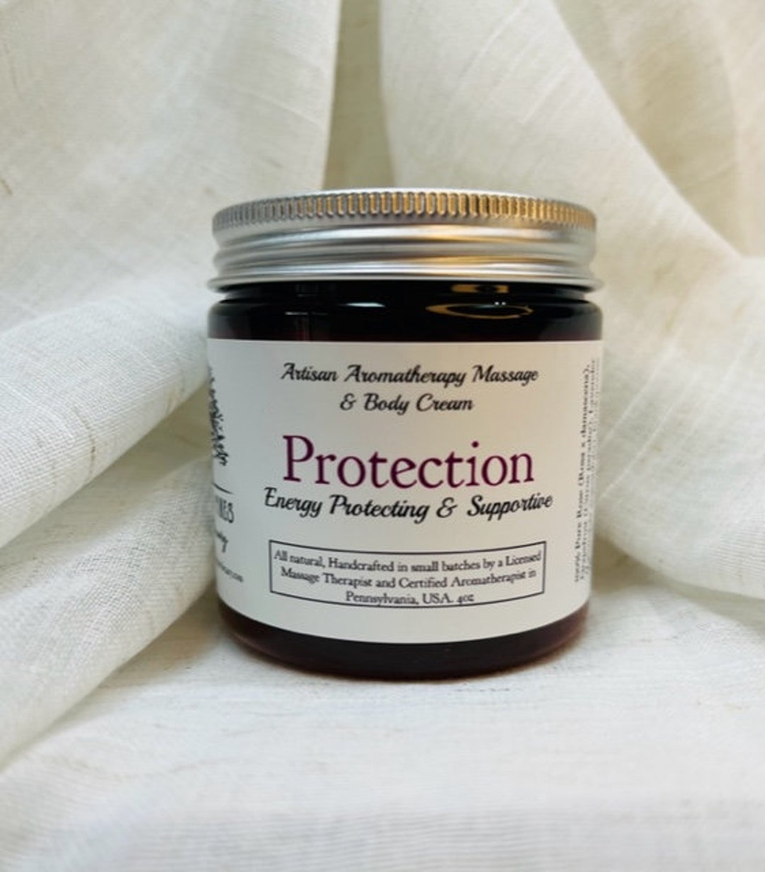 Protection Artisan Aromatherapy Massage and Body Cream-essential Oil ...