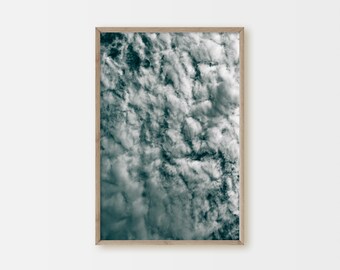Abstract Cloud Photography Printable Minimalist Print Home | Etsy