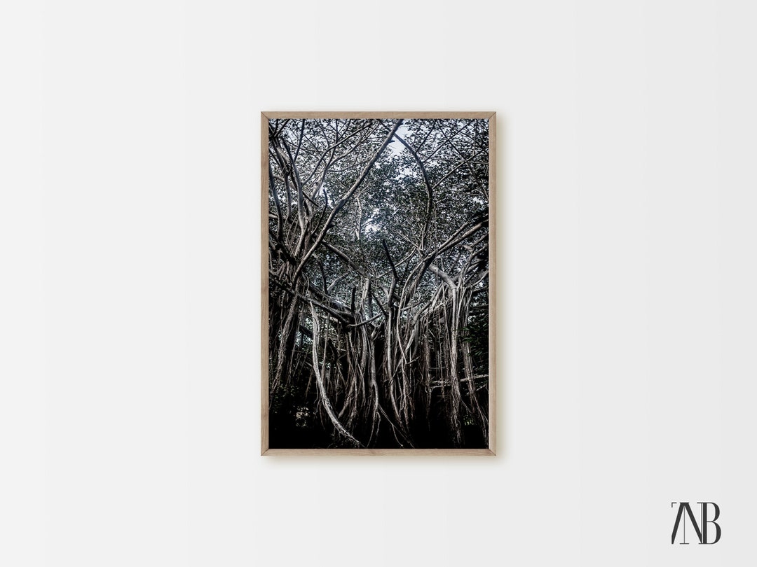 Abstract Print Tree Art Tree of Life Poster Printable Wall - Etsy