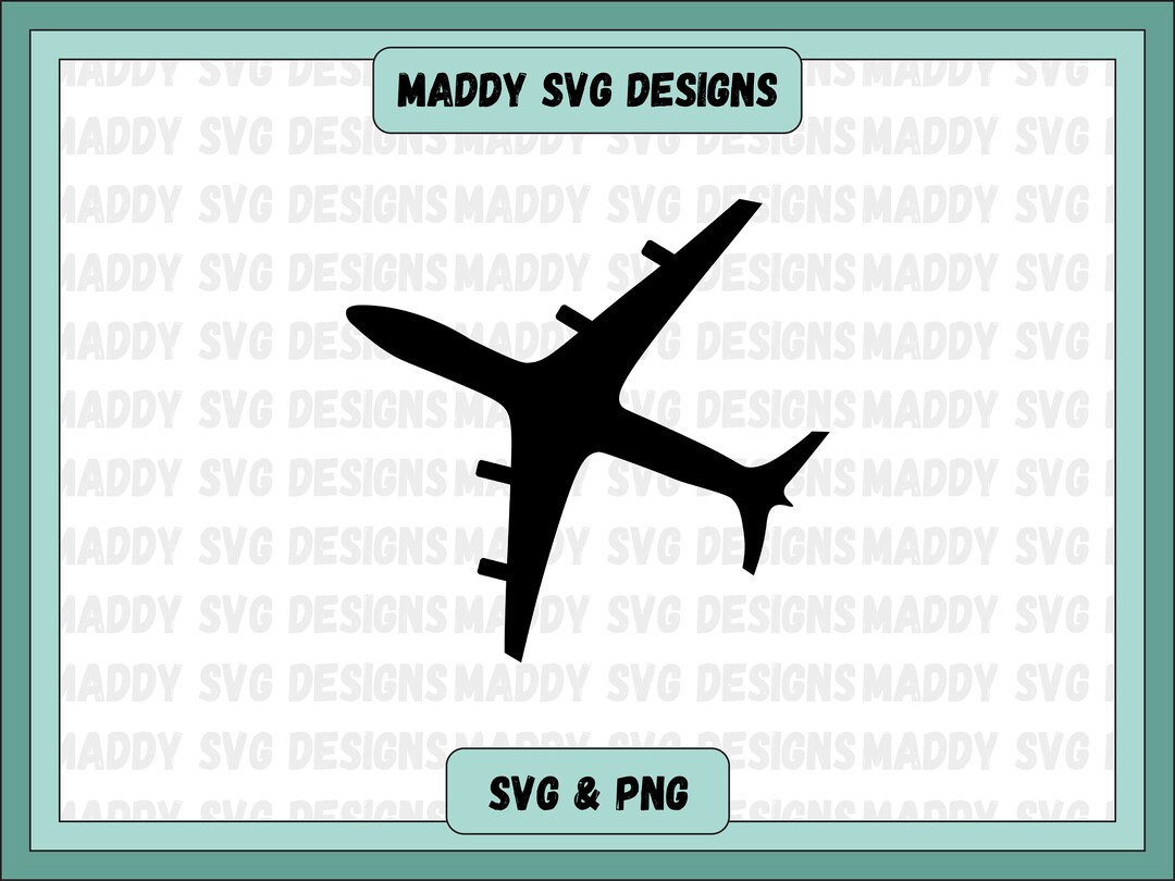 Airplane SVG, Airplane Cut Files, Airplane Vector Files, Travel Vector ...