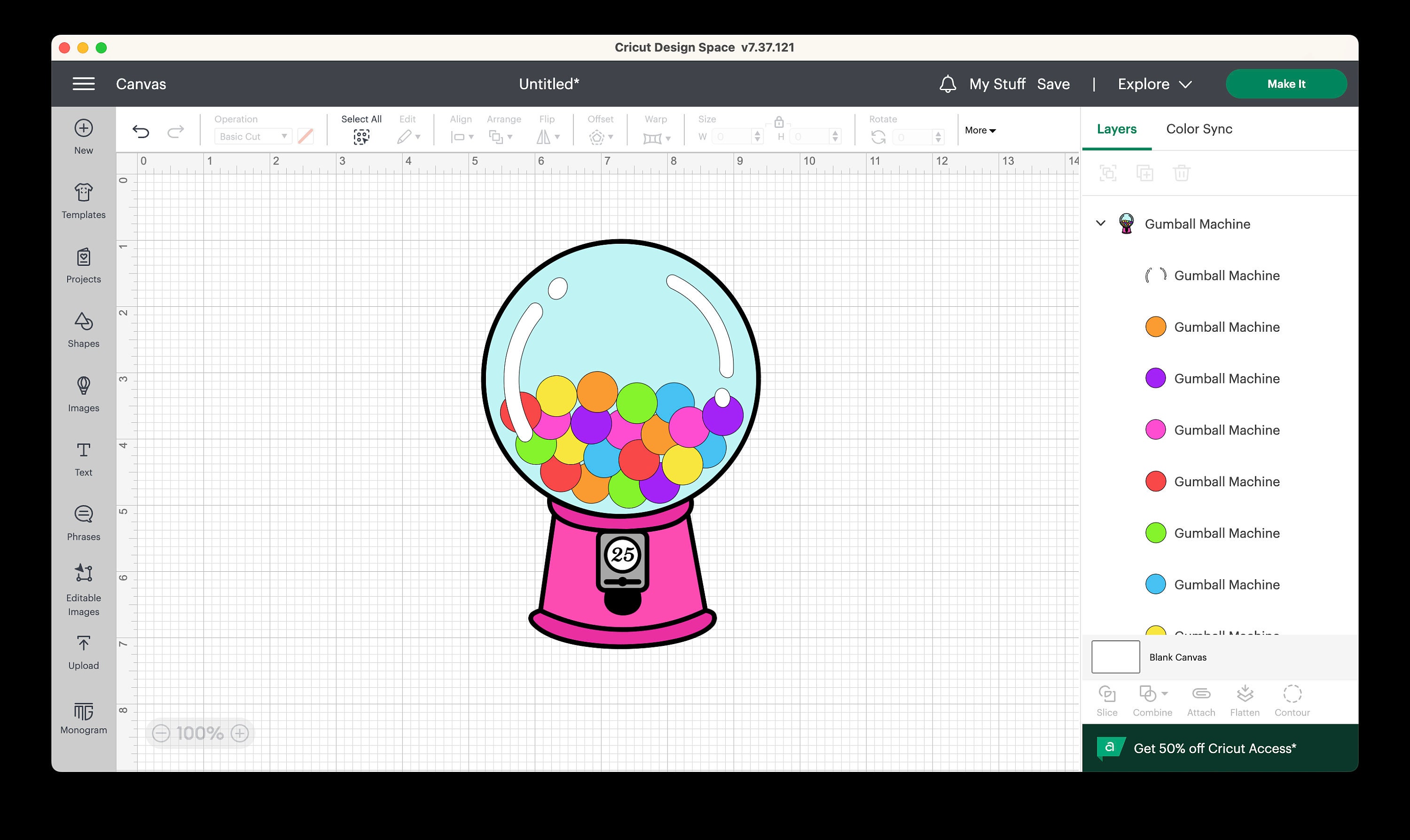 Gumball Machine SVG PNG Instant Download, Bubble Gum Clipart, Candy Svg ...