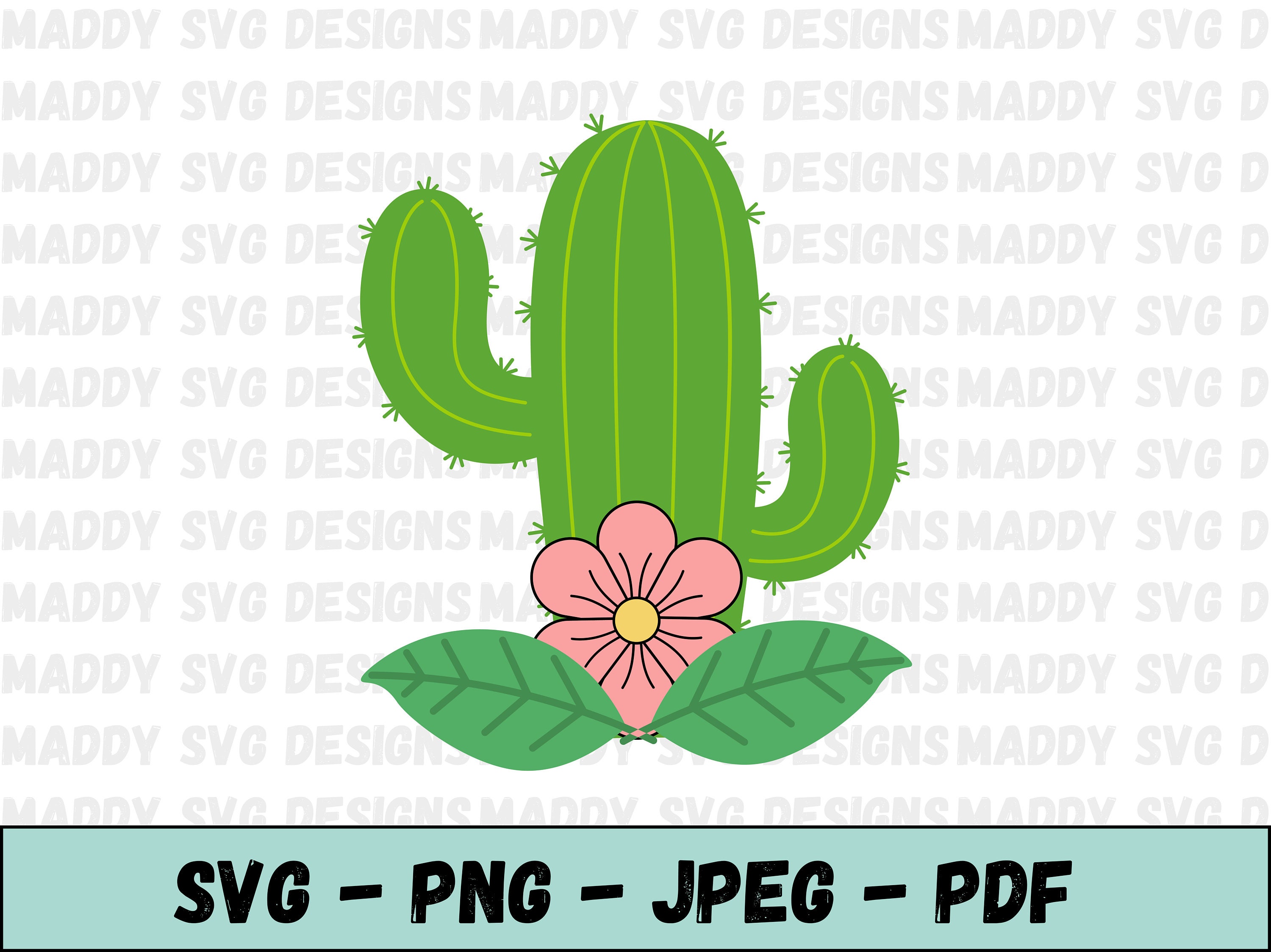 Cactus SVG PNG Cactus Clipart Cacti Svg Cactus Svg Design - Etsy