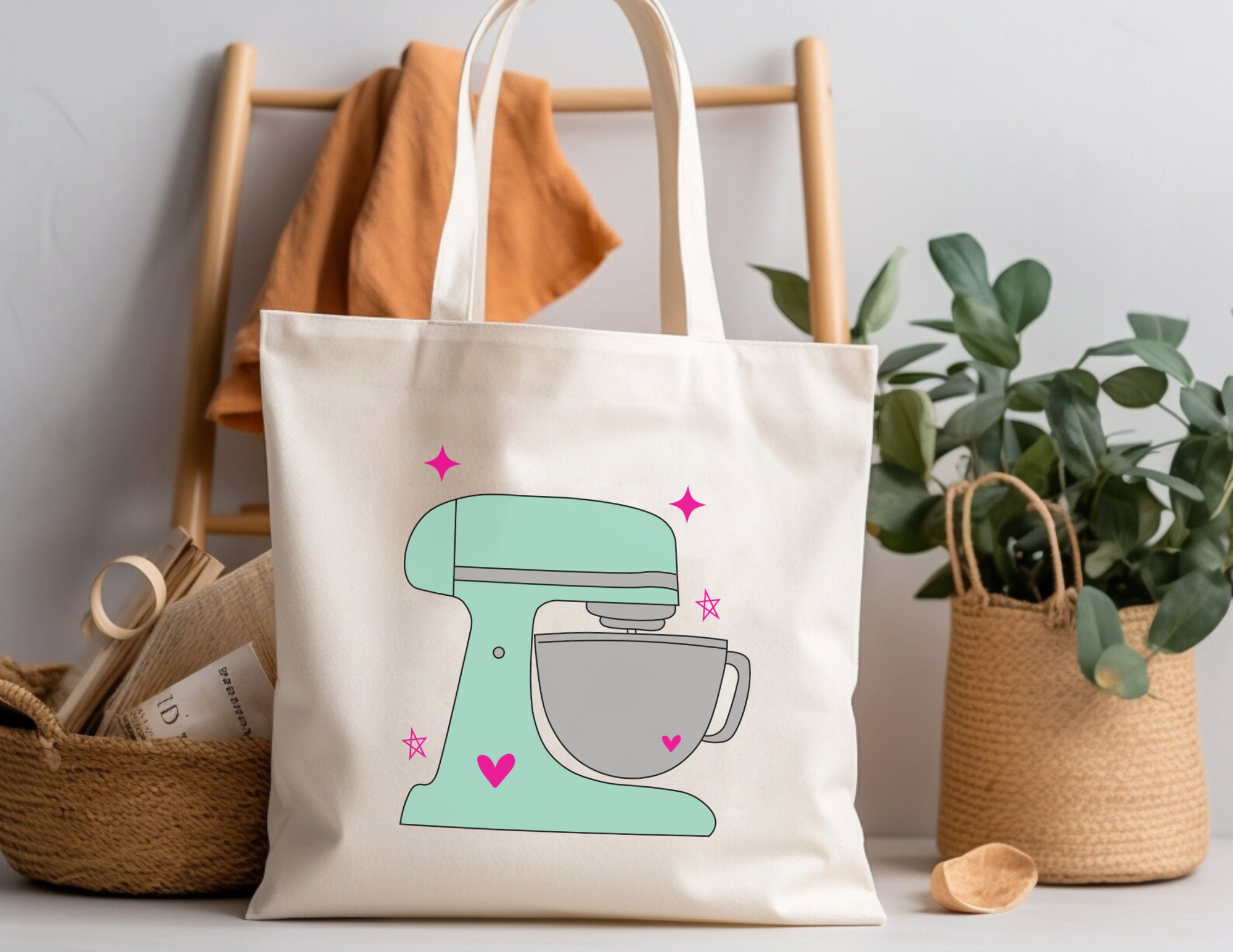 Cake Mixer SVG Instant Download, Cooking Utensils Svg, Mixer Design for ...