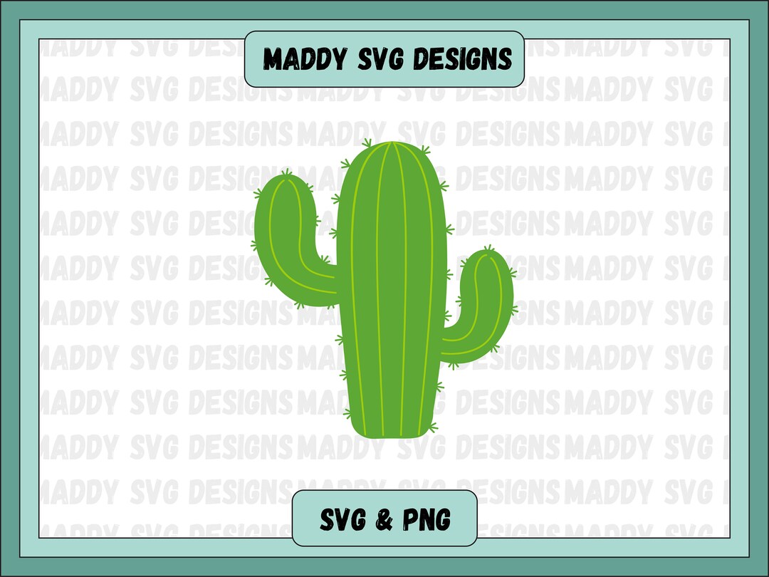 Cactus SVG PNG, Cactus Clipart, Cacti Svg, Cactus Svg Design for Shirt ...