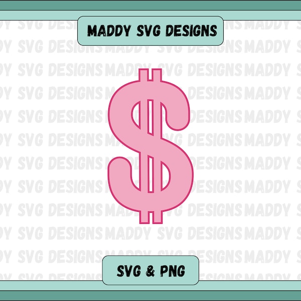 Dollar Sign Svg - Etsy