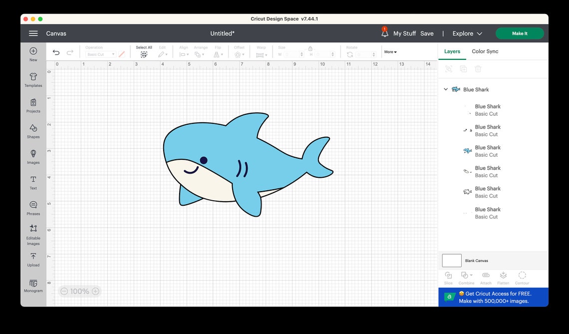 Baby Shark SVG PNG Bundle, Baby Shark Clipart, Layered Shark Svg Design ...
