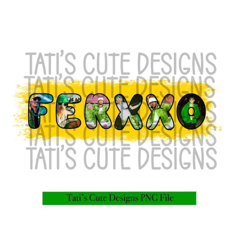 Ferxxo Feid PNG Sublimation DTF Picture - Etsy