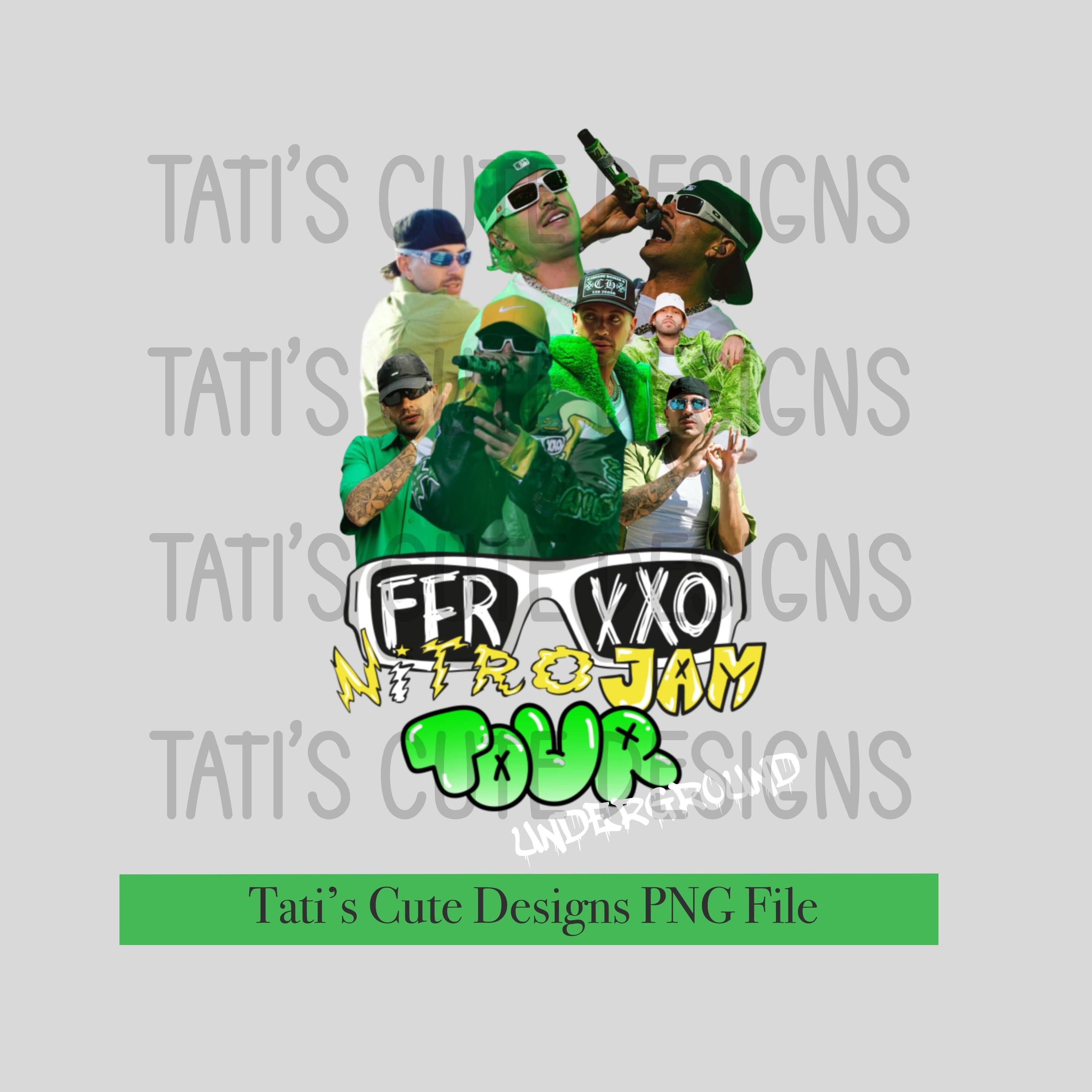Feid Ferxxo PNG Collage Digital Download Concert Merch - Etsy