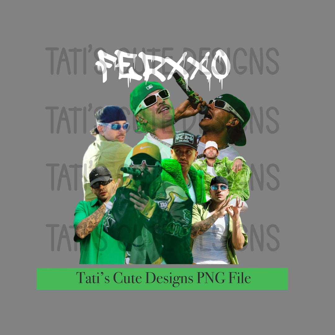 Feid Ferxxo PNG Collage Digital Download for Concert Merch - Etsy